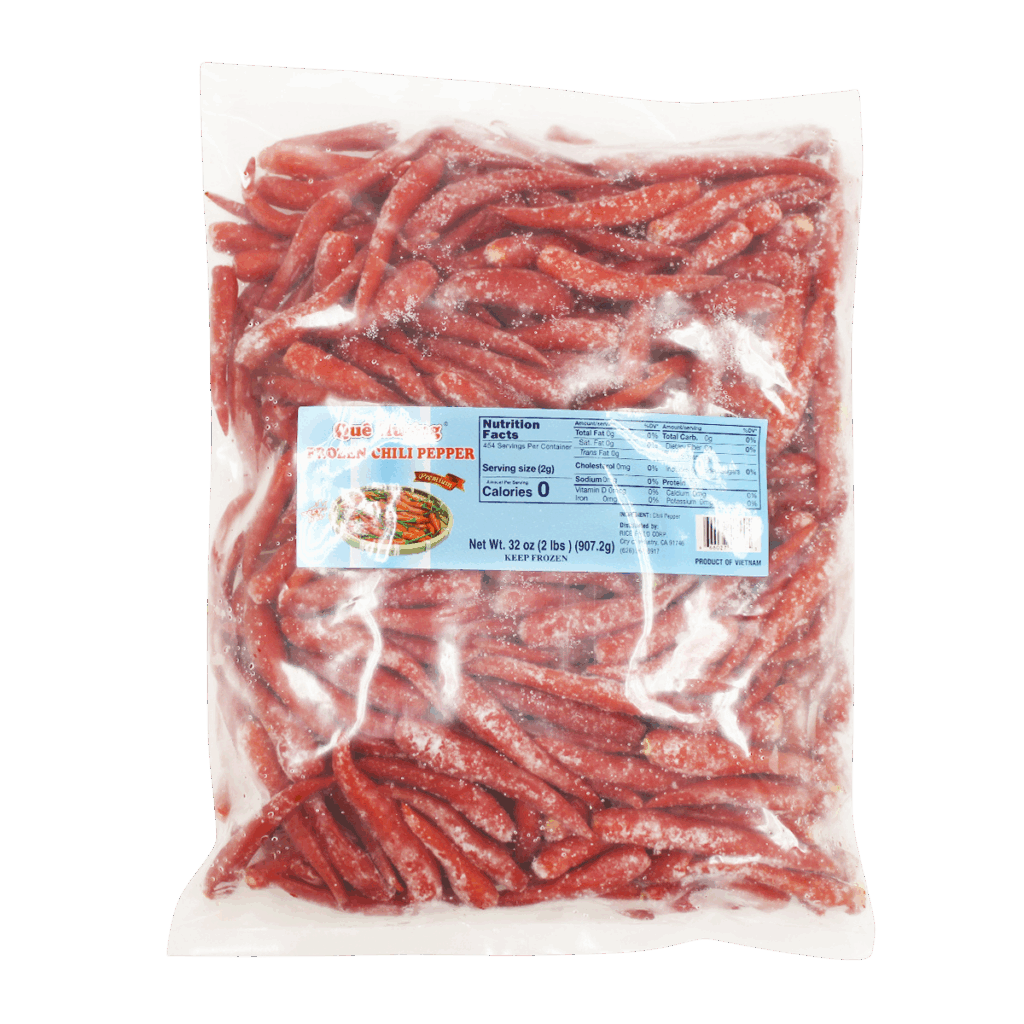 Quê Hương Frozen Chili Peppers | Authentic Asian Food